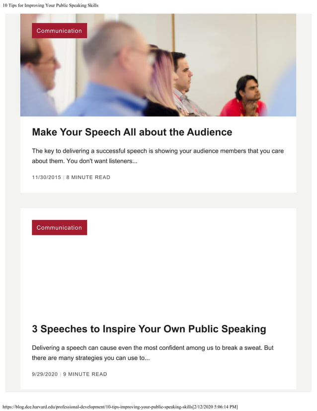 10 tips for improving speaking skills | PDF