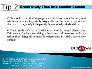 Top 10 tips for Language Learning Success | PPTX