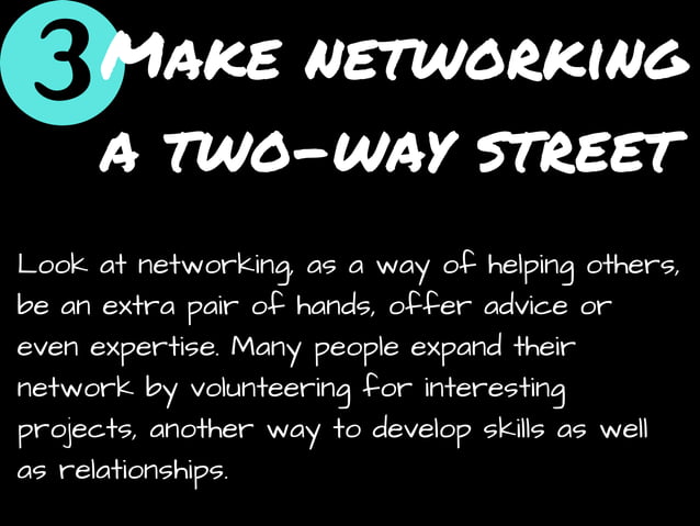 10 Tips for Networking at Work | PPT
