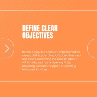 10 Tips for Optimizing Your ChatGPT AI Chatbot A Comprehensive Guide | PDF