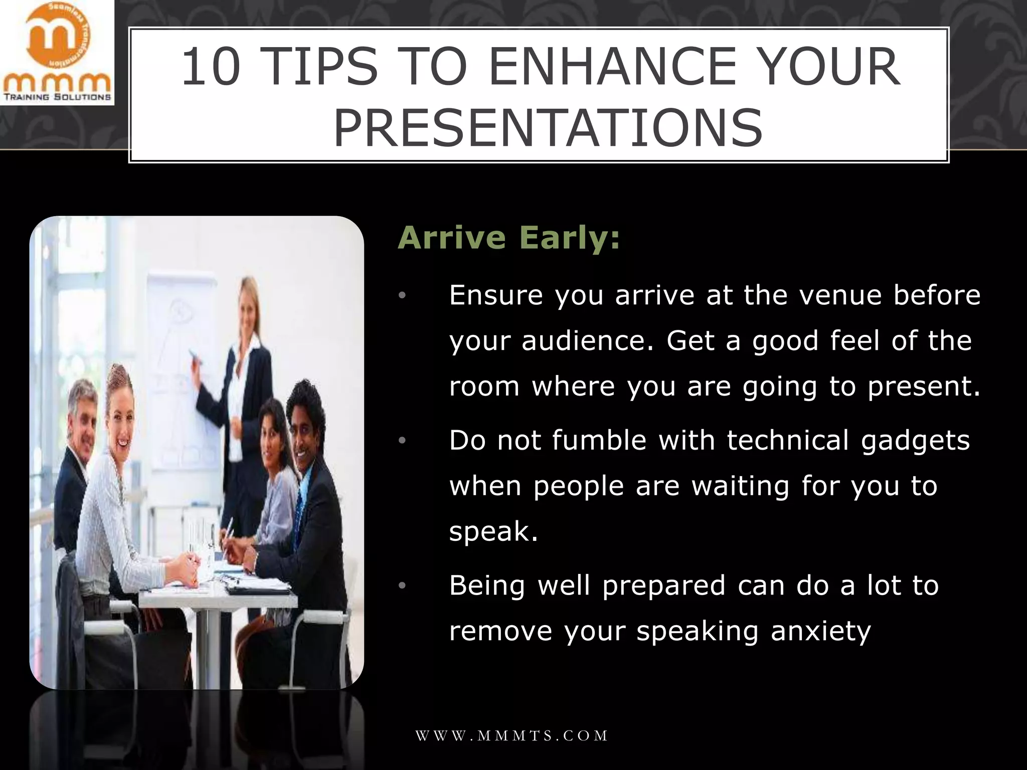 10 Tips for Effective Presentations | PPTX