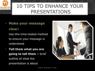 10 Tips for Effective Presentations | PPTX