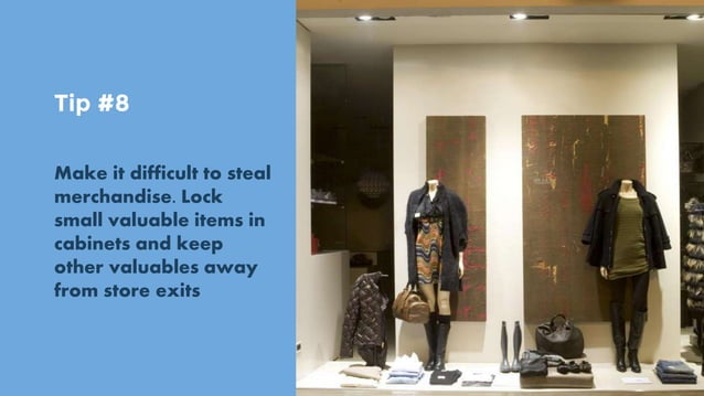 10 tips for preventing shoplifting | PPSX
