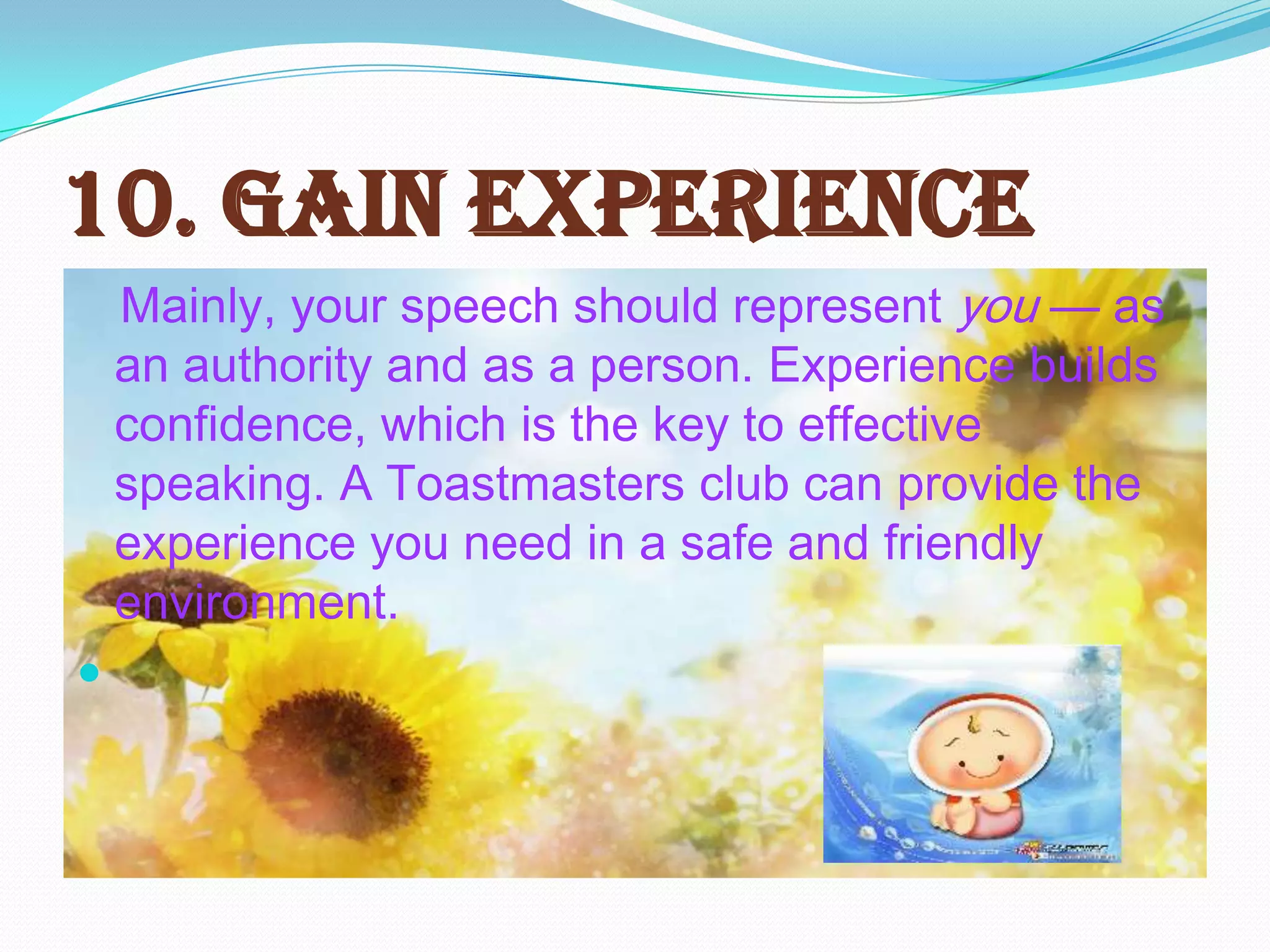 10 tips for public speaking | PPT