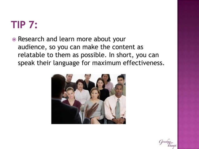 10 tips for public speaking | PPT