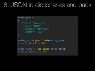 10 Tips for Writing Pythonic Code by Michael Kennedy | PPT