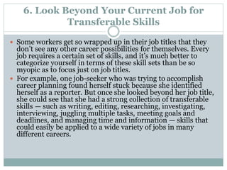 10 tips for successful career planning | PDF