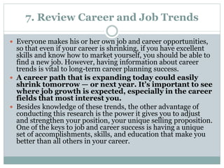 10 tips for successful career planning | PDF