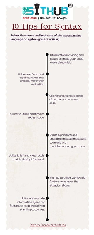 10 Tips for syntax | PDF
