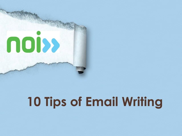 10 Tips for Email Writing | PDF