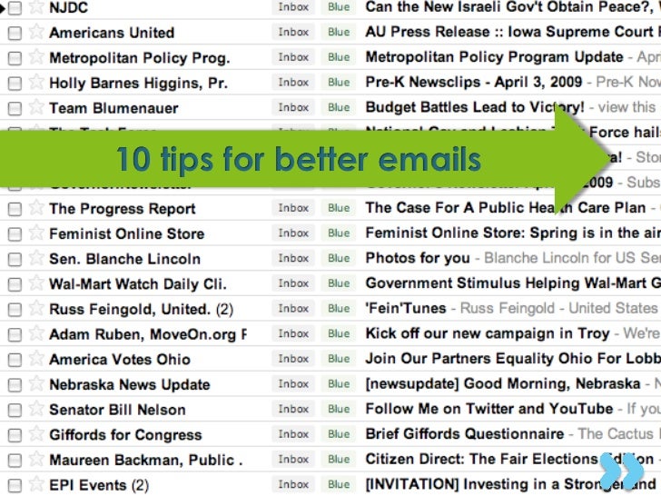 10 Tips for Email Writing
