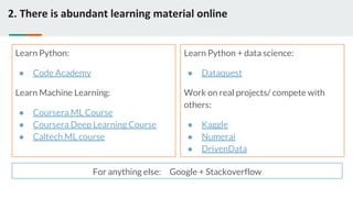 10 Tips From A Young Data Scientist | PPT