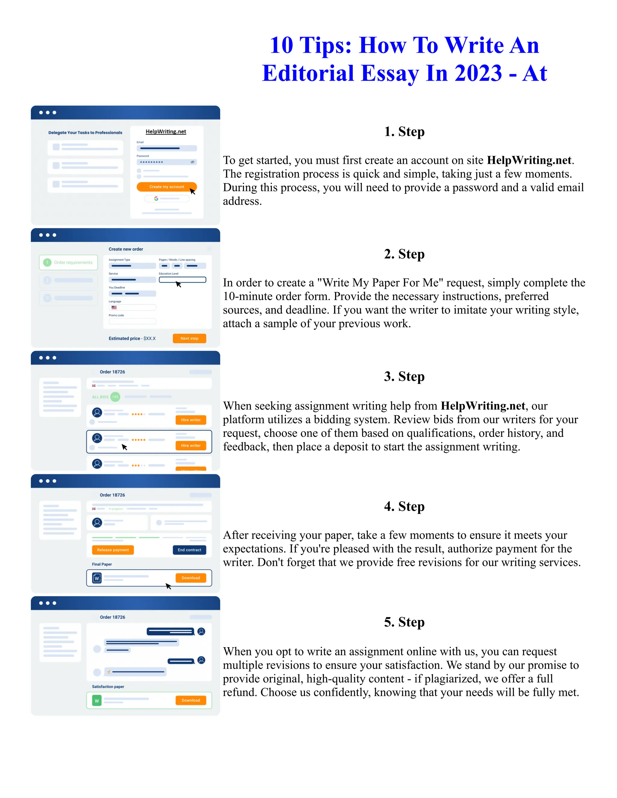 10 Tips How To Write An Editorial Essay In 2023 - At | PDF