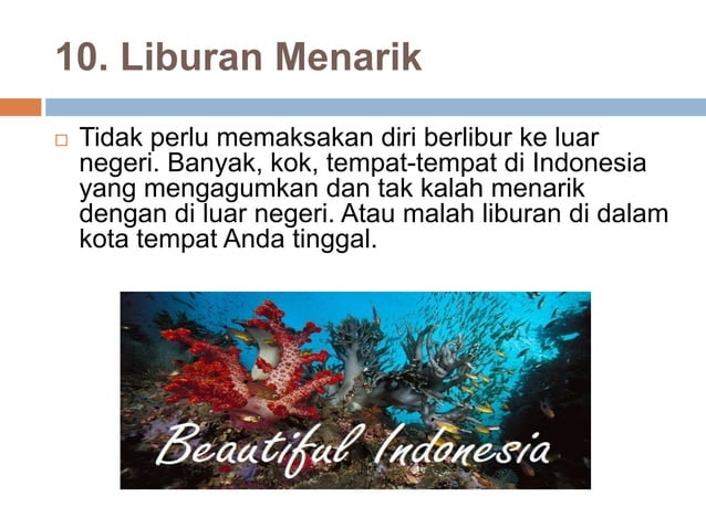 10 tips liburan hemat | PPT