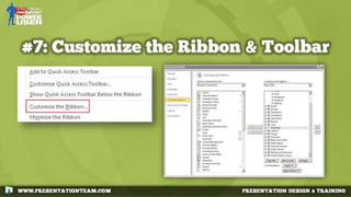 10 Tips to Being a PowerPoint Power User | PPT