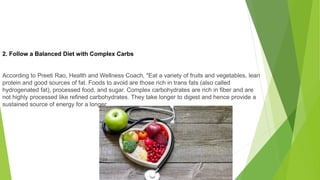 10 tips to control blood suger | PPTX