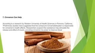 10 tips to control blood suger | PPTX