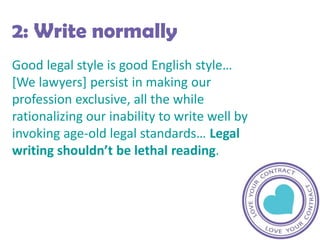 10 Tips to Improve Your Legal Writing | PPT