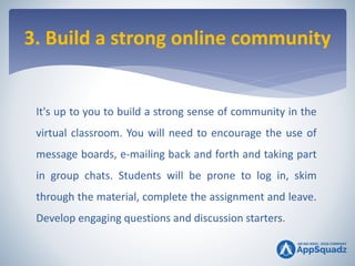 10 tips to know about virtual teaching | PPT