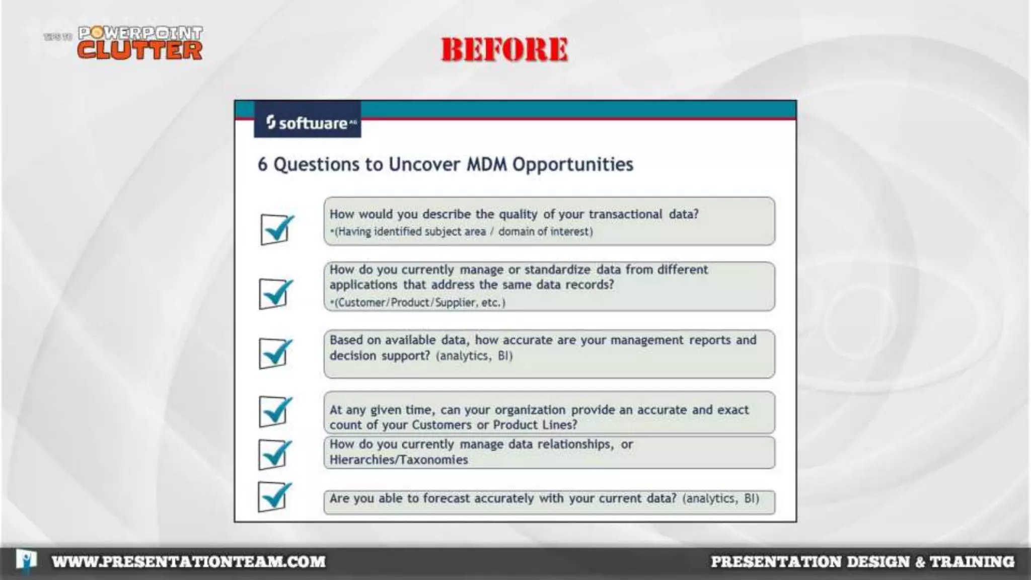 10 Tips to Reduce PowerPoint Clutter | PPTX