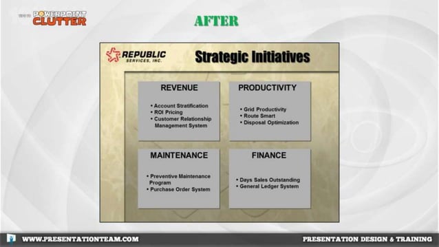 10 Tips to Reduce PowerPoint Clutter | PPTX