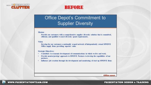 10 Tips to Reduce PowerPoint Clutter | PPTX