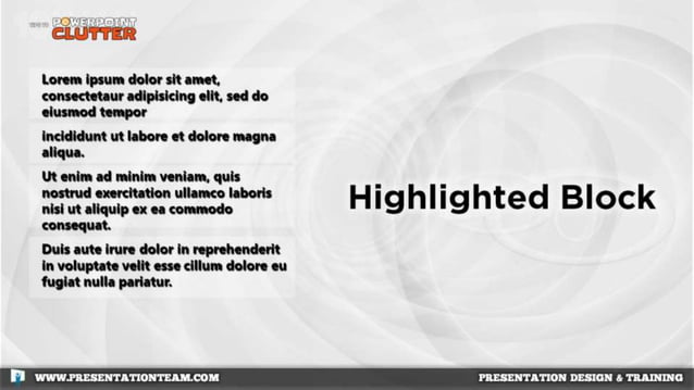 10 Tips to Reduce PowerPoint Clutter | PPTX