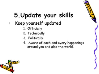 10 Tips to Retain Your Job | PPT