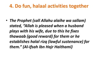 10 Tips to Spice up the Husband and Wife Relationship in Islam | PPTX