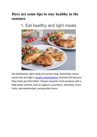 10 tips to stay healthy in the summer.pdf