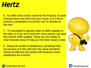 10 tips when driving in the philippines | PDF