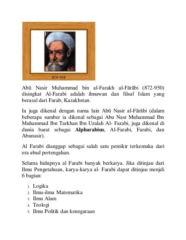 Biografi Tokoh Islam Di Dunia