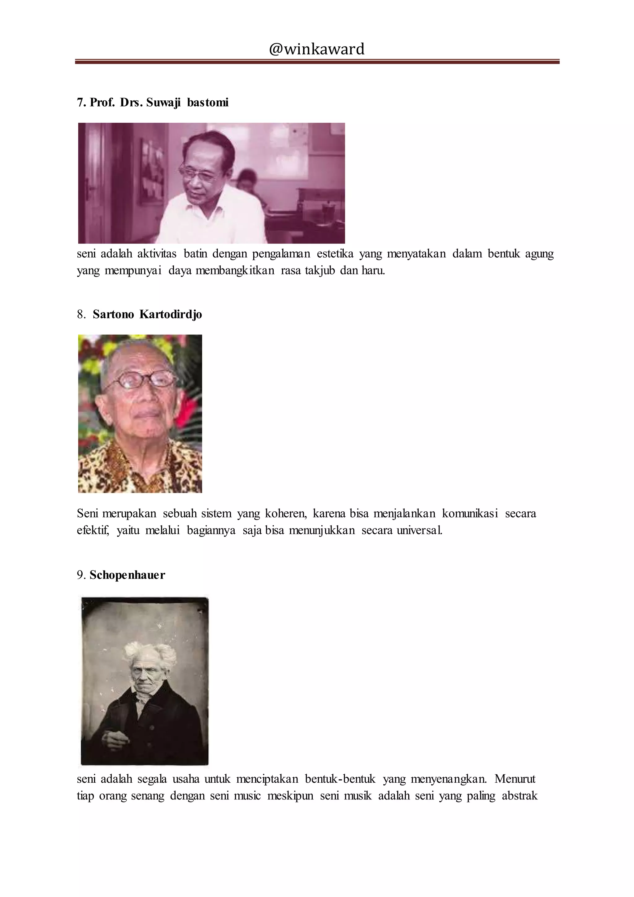 10 tokoh yanh mengartikan seni | PDF