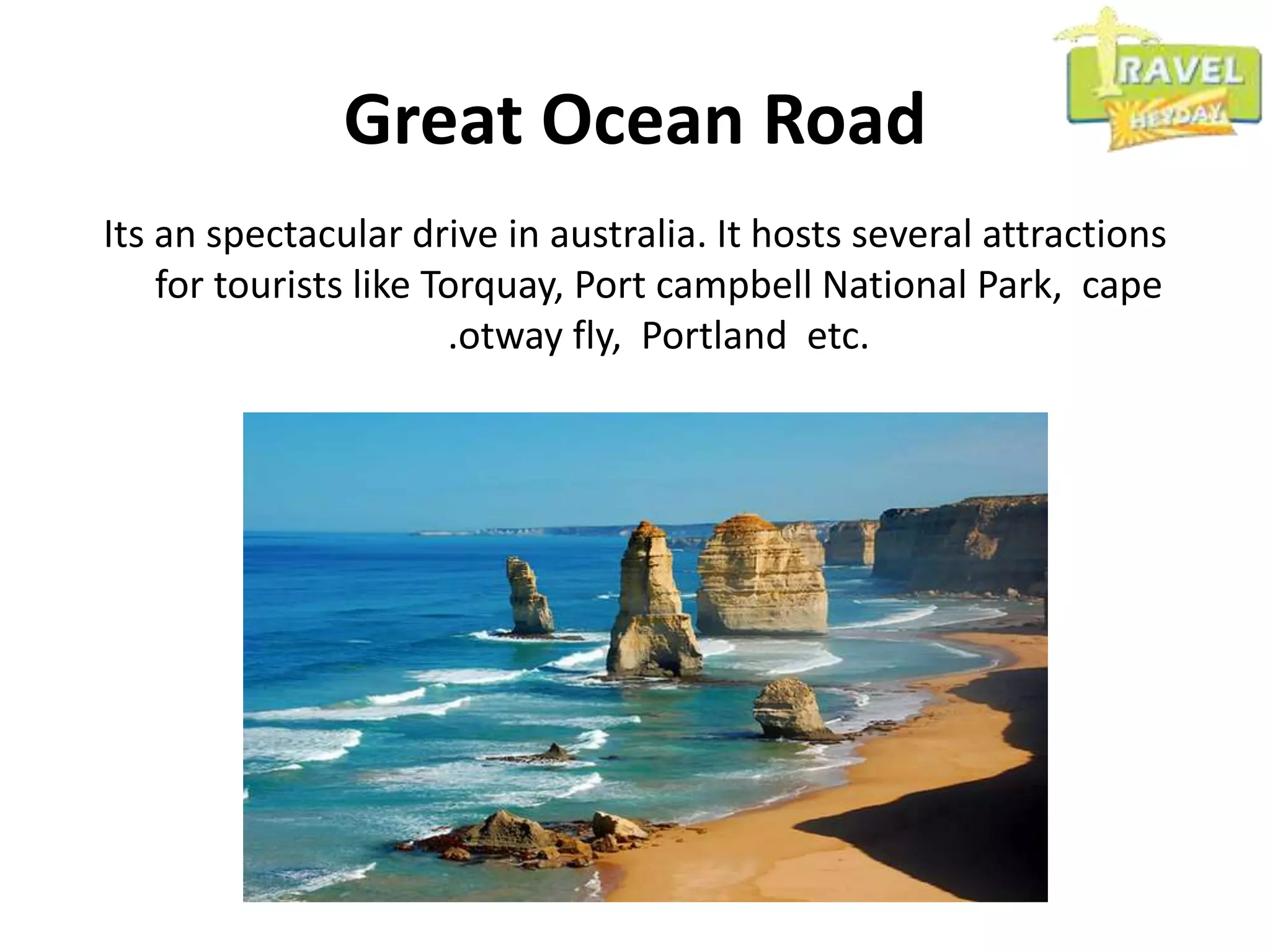 10 Top-Rated Tourist Attractions in Australia | PPTX