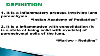 Pneumonia in children | PPT