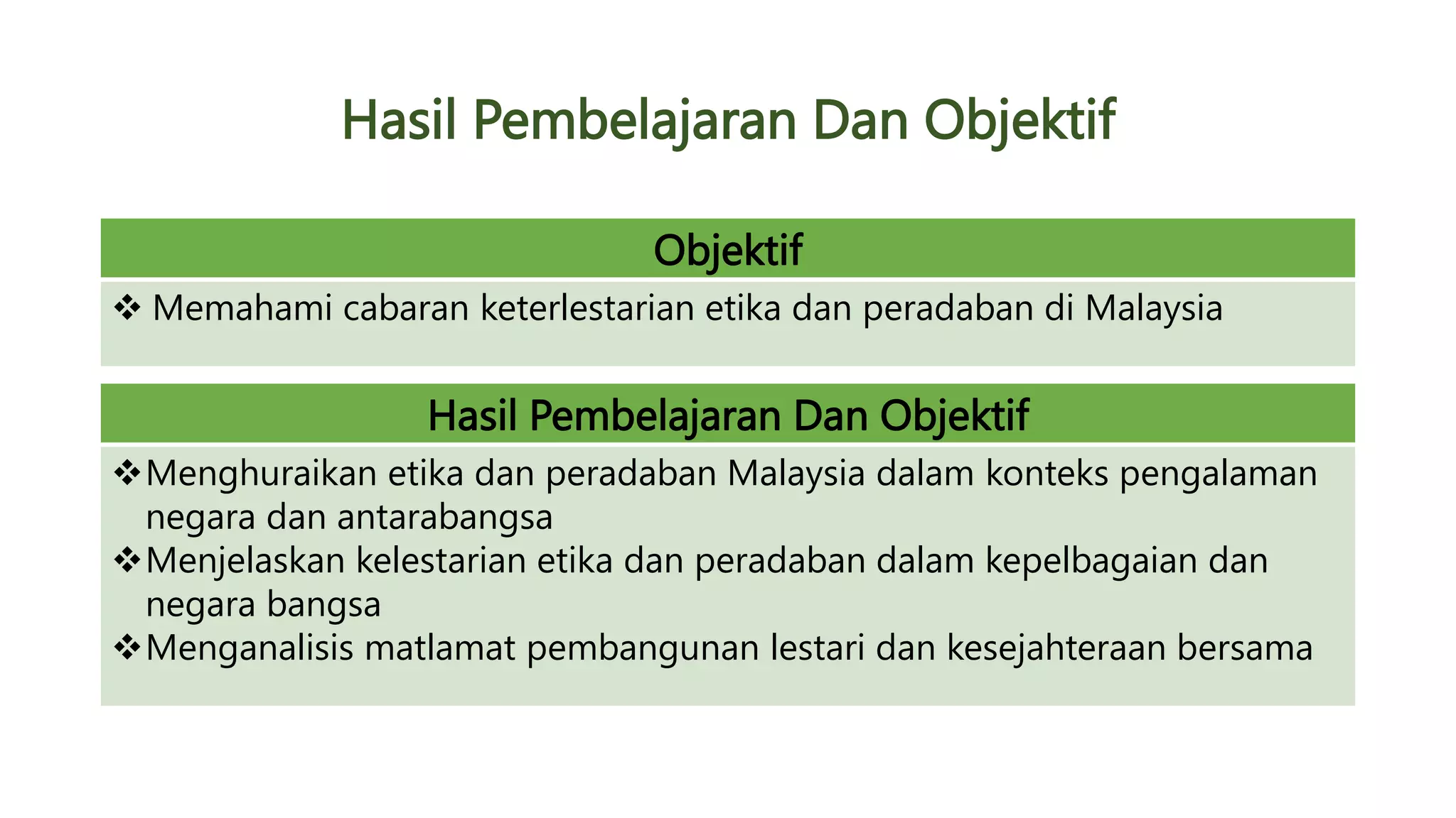10 Topik 9 - Cabaran Kelestarian Etika dan Peradaban | PPTX