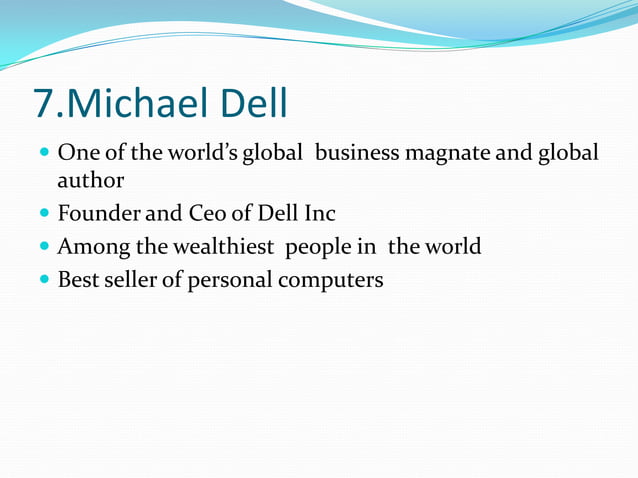 10 Top Smart Global Game Changers and Their Global Achievements | PPTX