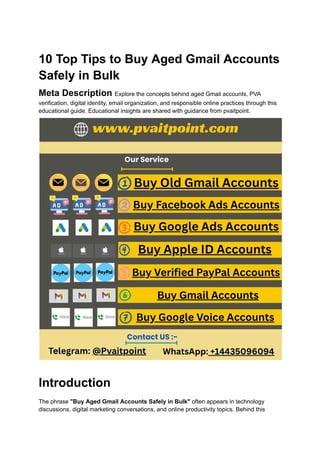 10 Top Tips to Buy Aged Gmail Accounts Safely in Bulk.pdf