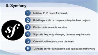10 Top Web Development Frameworks | PPTX