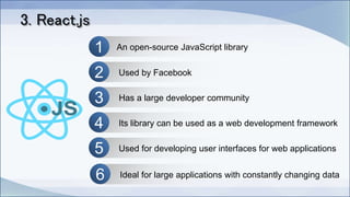 10 Top Web Development Frameworks | PPTX