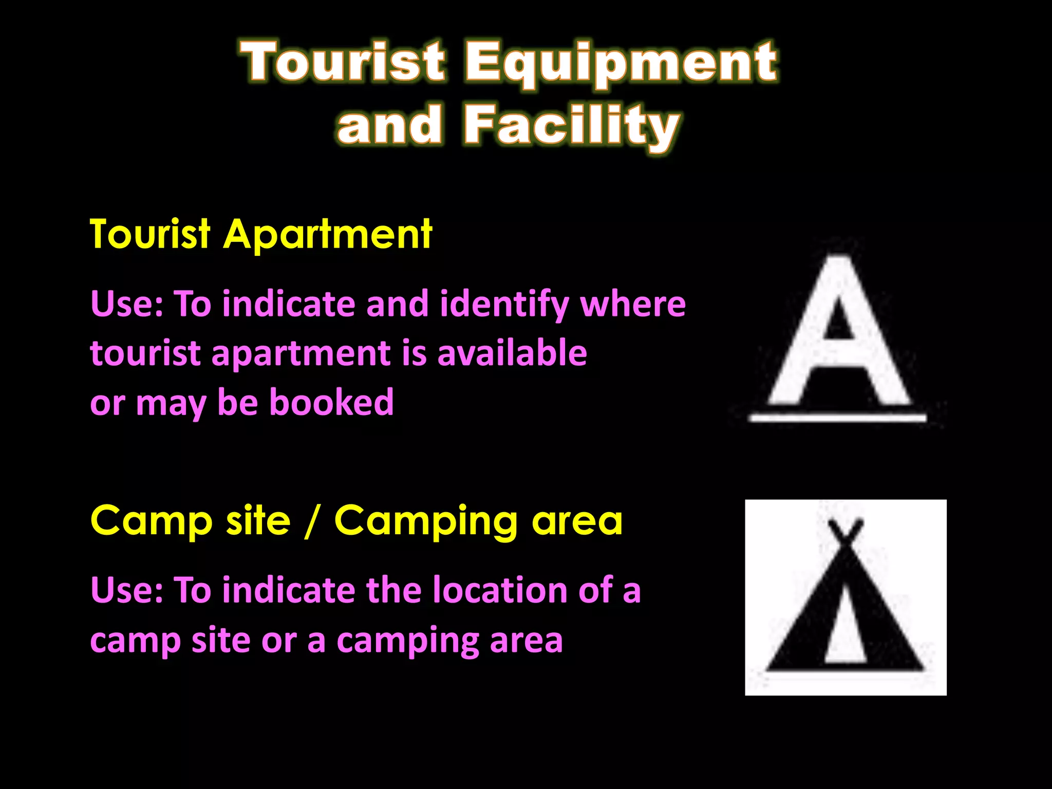 Tourism Signs and Symbols | PPTX