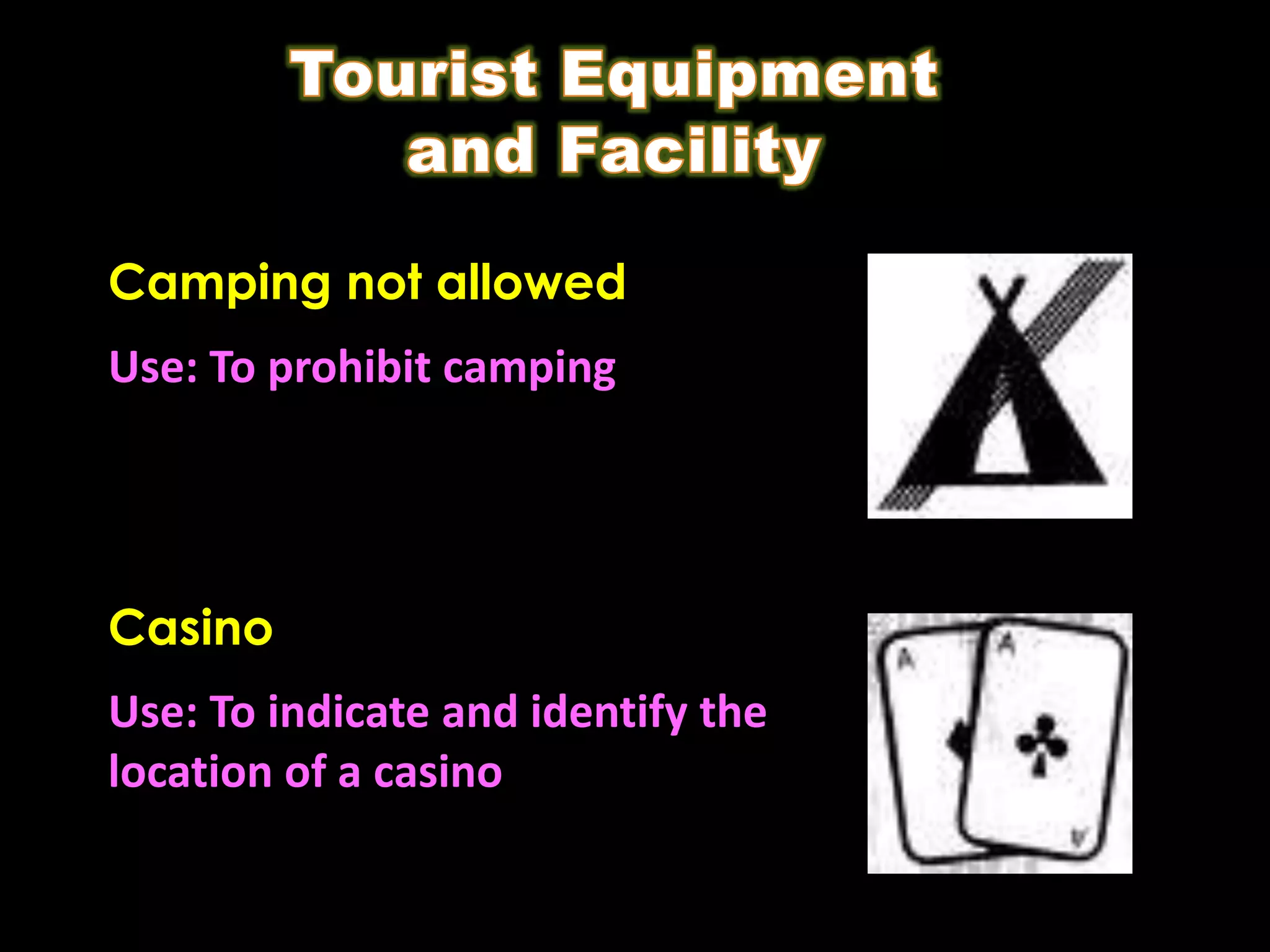 Tourism Signs and Symbols | PPTX