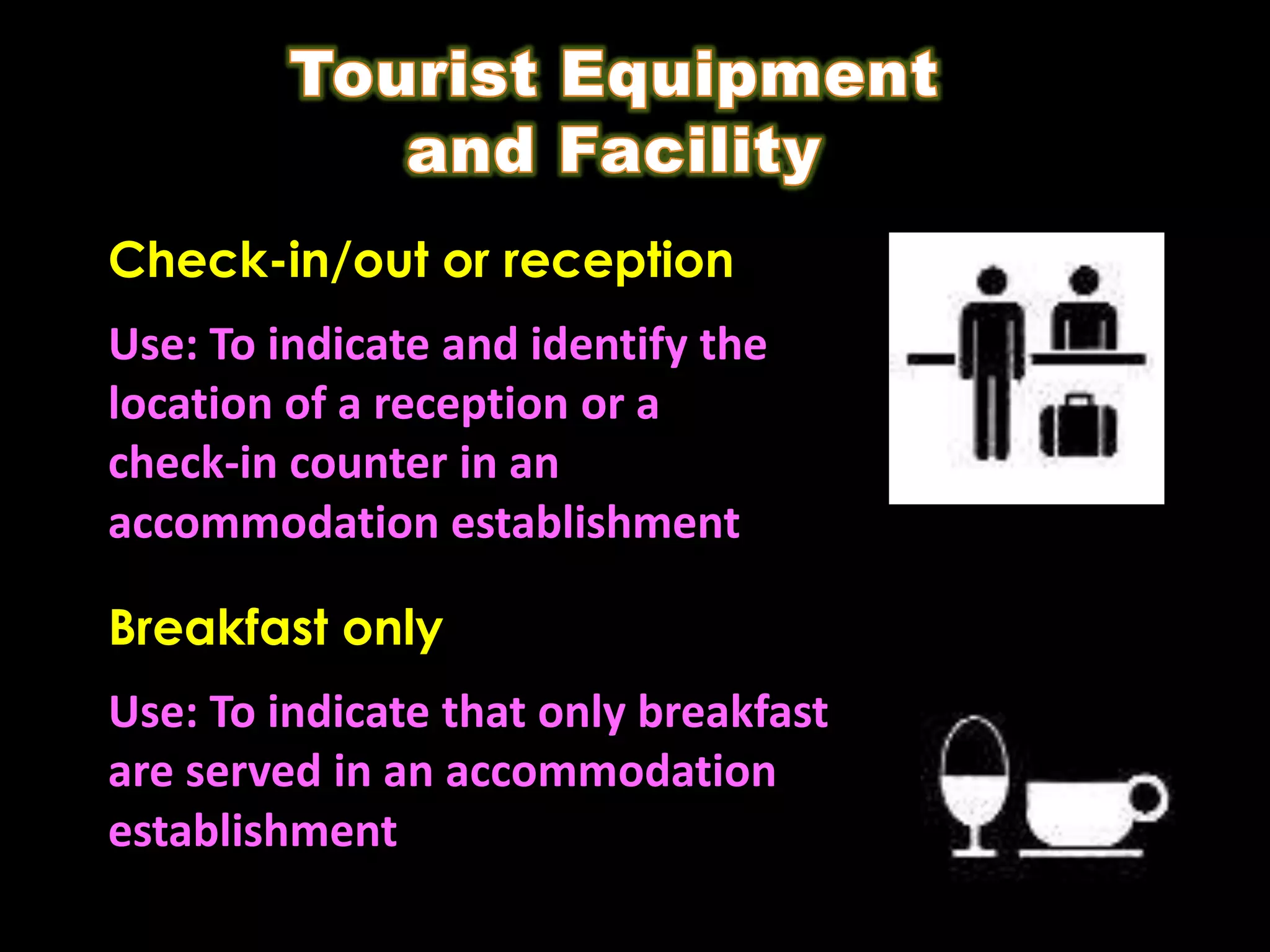 Tourism Signs and Symbols | PPTX