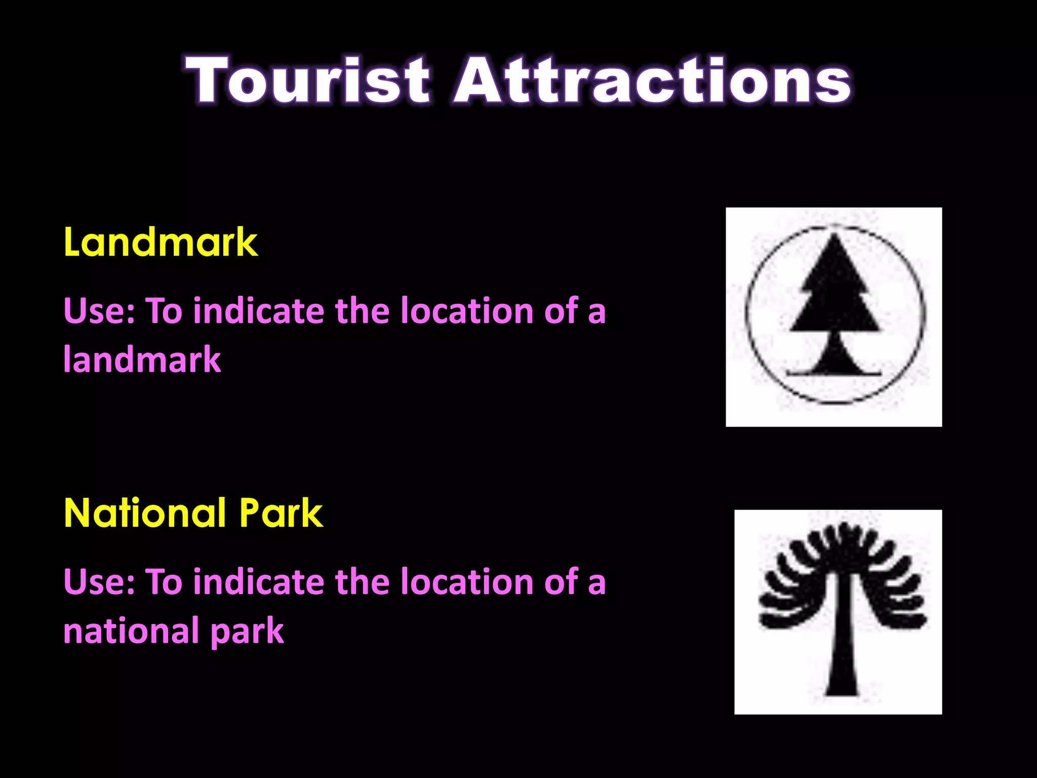 Tourism Signs and Symbols | PPTX