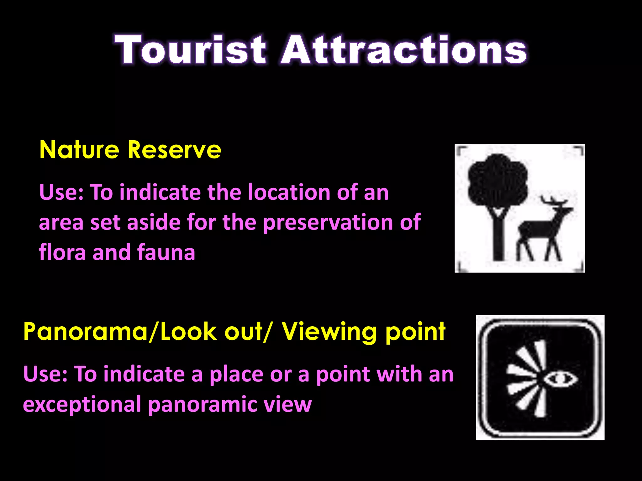 Tourism Signs and Symbols | PPTX