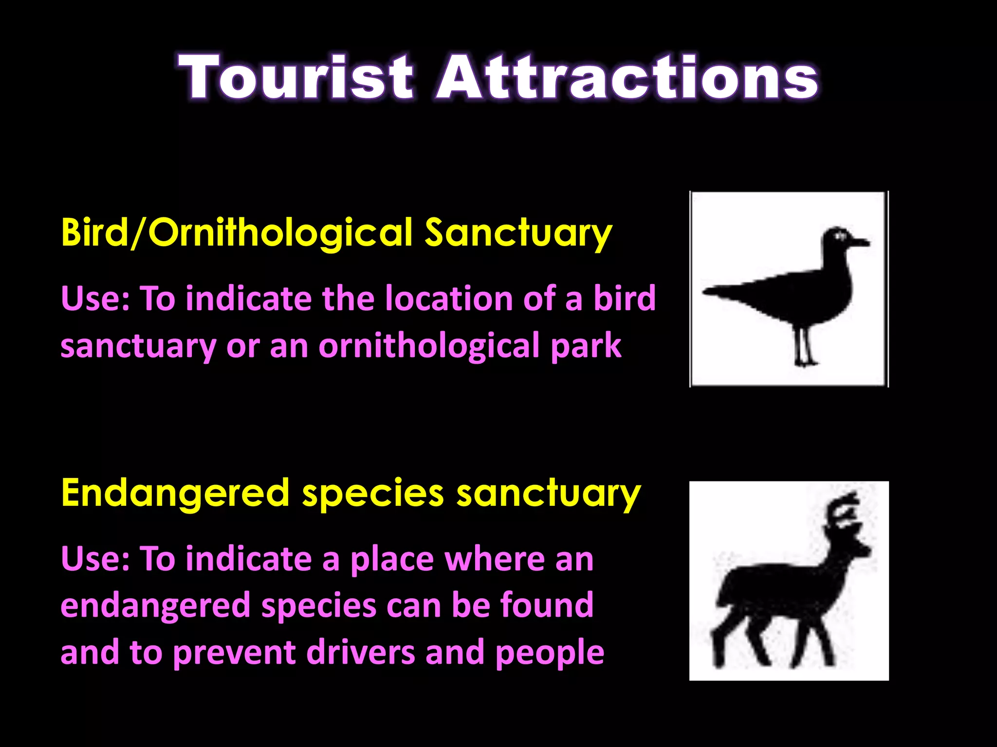Tourism Signs and Symbols | PPTX