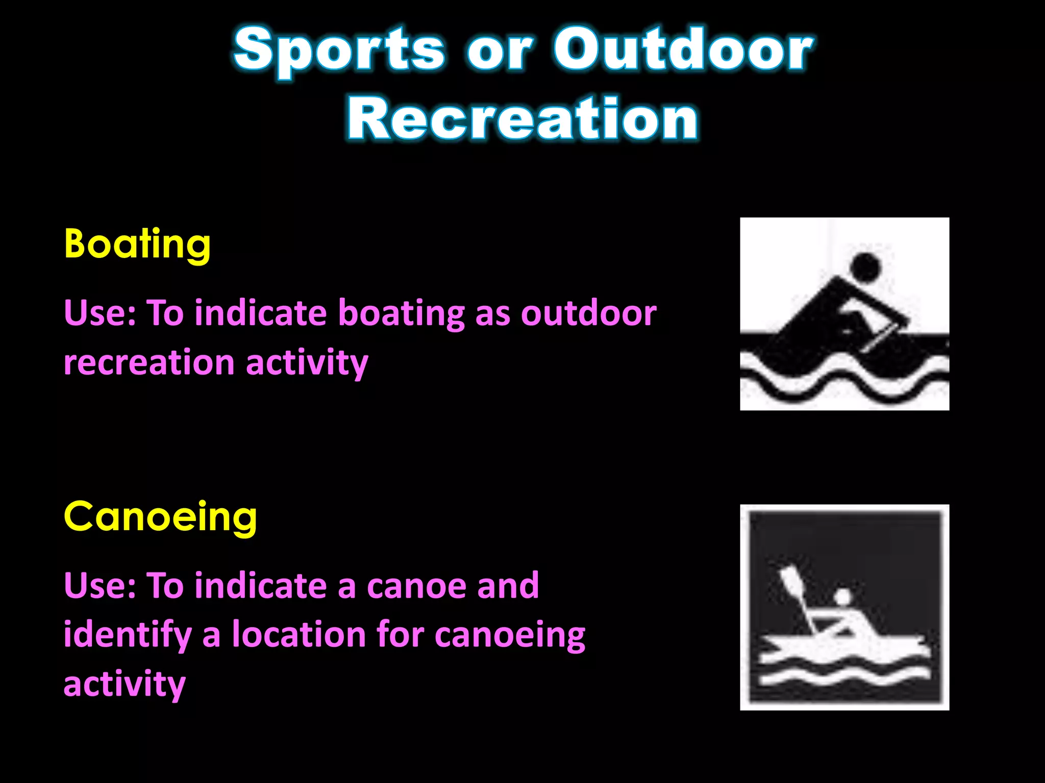 Tourism Signs and Symbols | PPTX