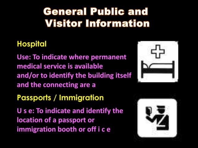 Tourism Signs and Symbols | PPTX