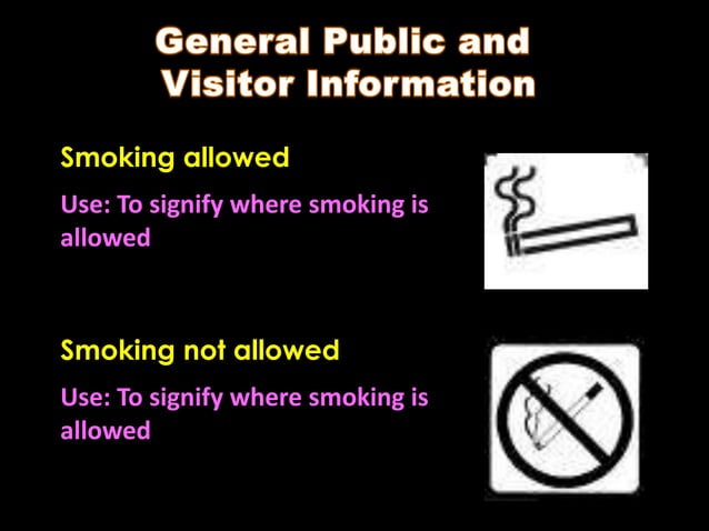 Tourism Signs and Symbols | PPTX