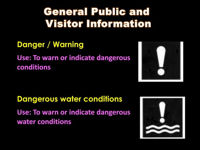 Tourism Signs and Symbols | PPTX